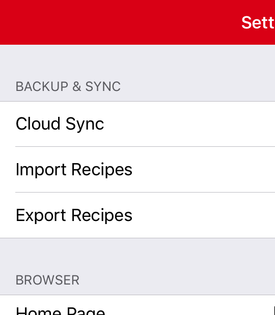 Paprika User Guide for iOS