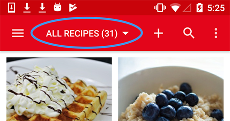 Paprika User Guide for Android