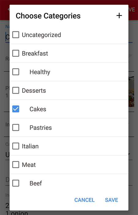 Paprika User Guide for Android