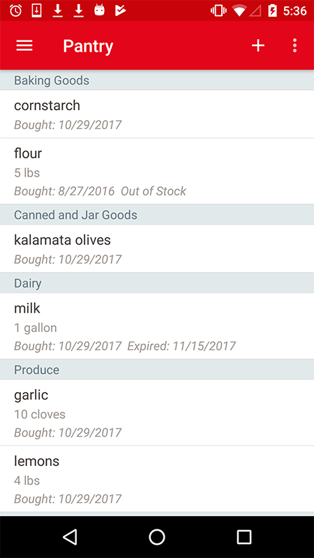 Paprika User Guide for Android